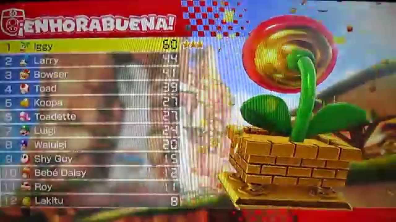 Let's play MK8 #5-Copa Flor/Flower Cup (50 cc)-Iggy - YouTube
