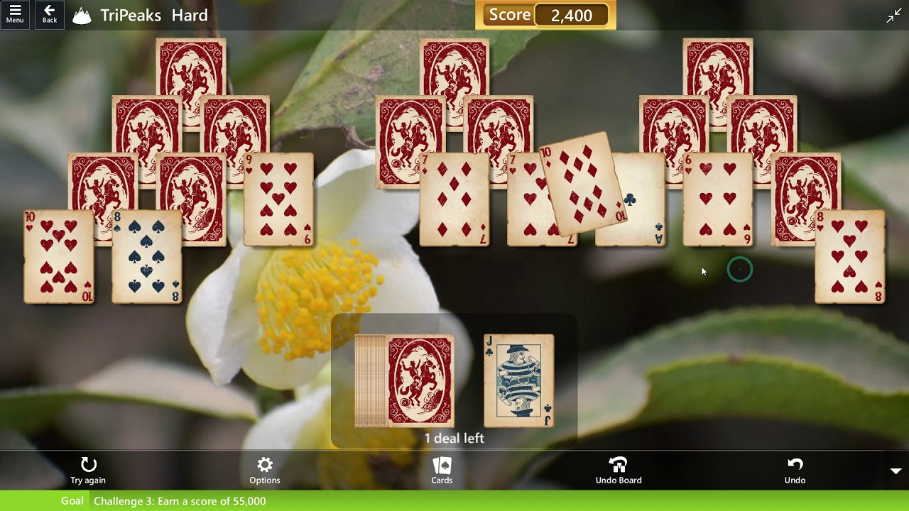 Microsoft Solitaire Event: Hard Road Mini /Complete Solution March 29 ...