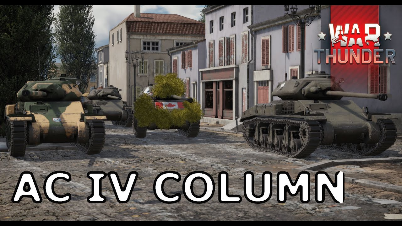 AC IV Column of 4 tanks - YouTube