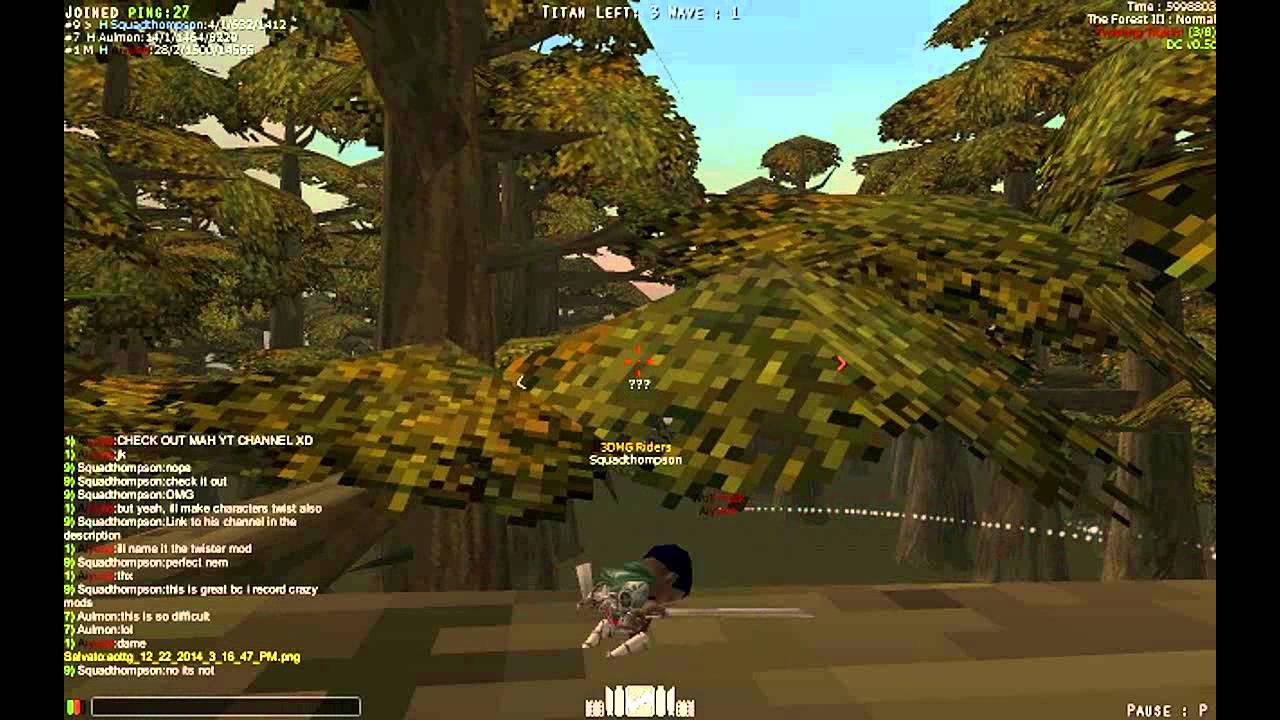 TWISTING TITANS!- AOTTG Mod Discovery - YouTube