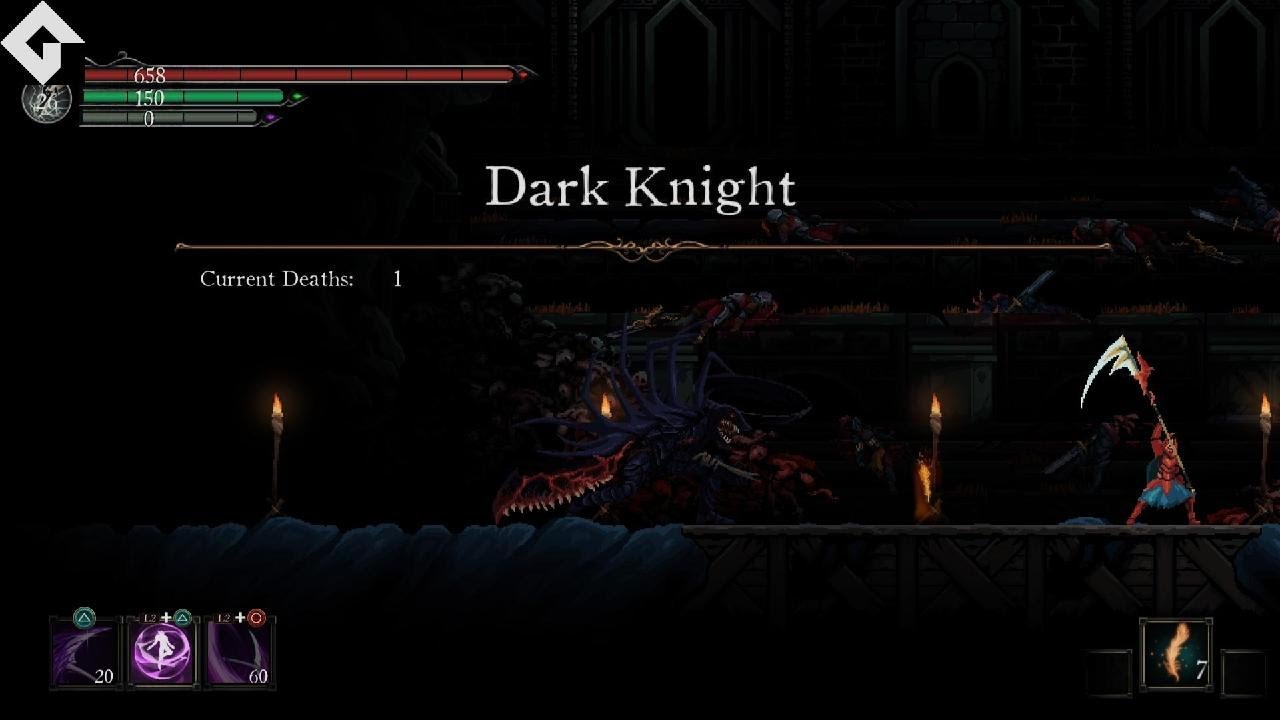 Death's Gambit Afterlife Boss Dark Knight - YouTube