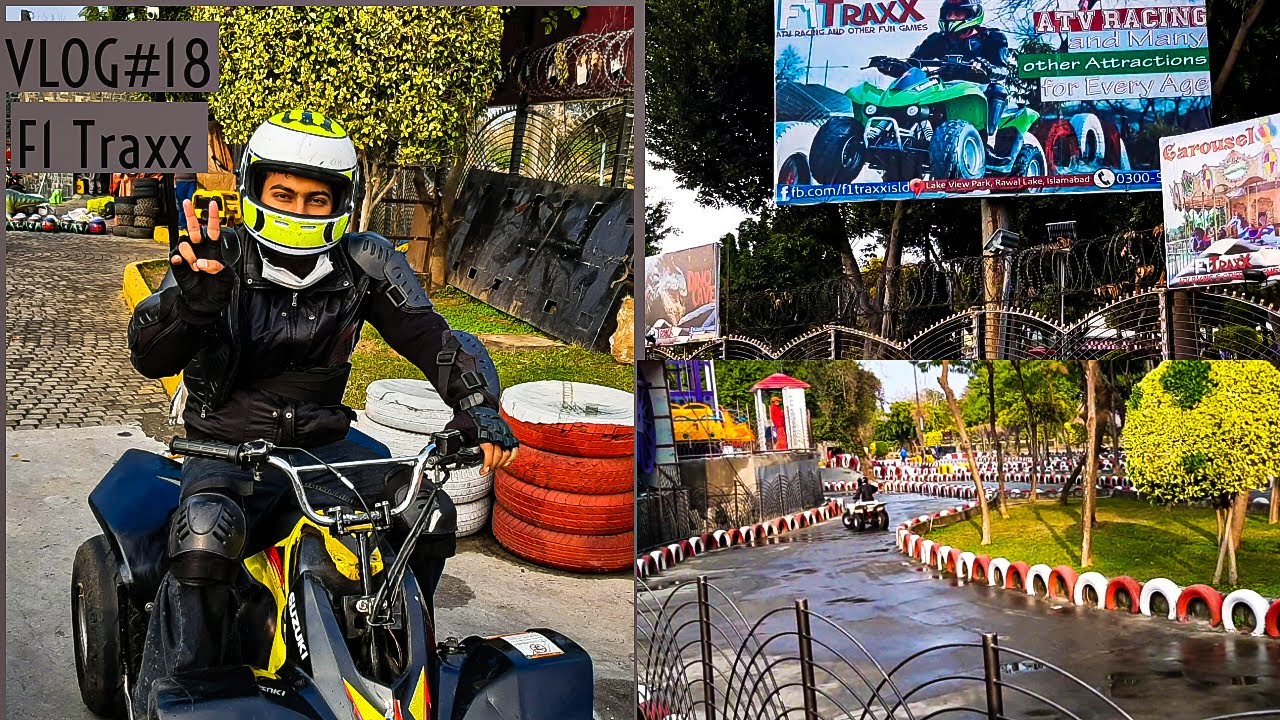 M-1 Traxx Lake View Park Islamabad | Atv Racing - YouTube