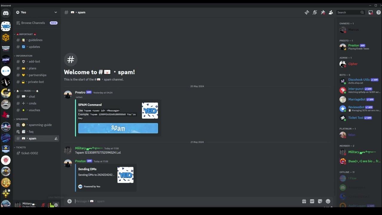 **NEW** Discord DM Spammer (NO DOWNLOADS) (2024) - YouTube