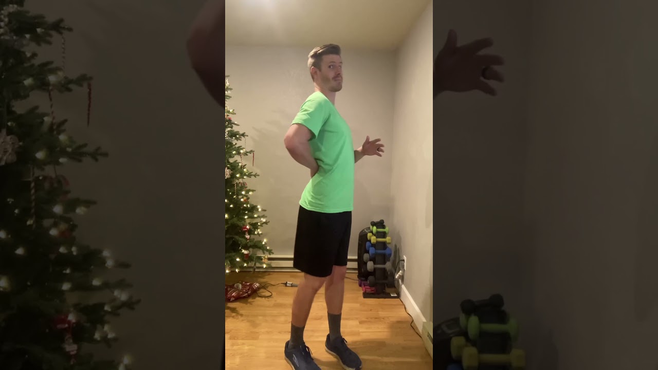 High Chicken Wing Stretch W/ 5 Count Hold - YouTube