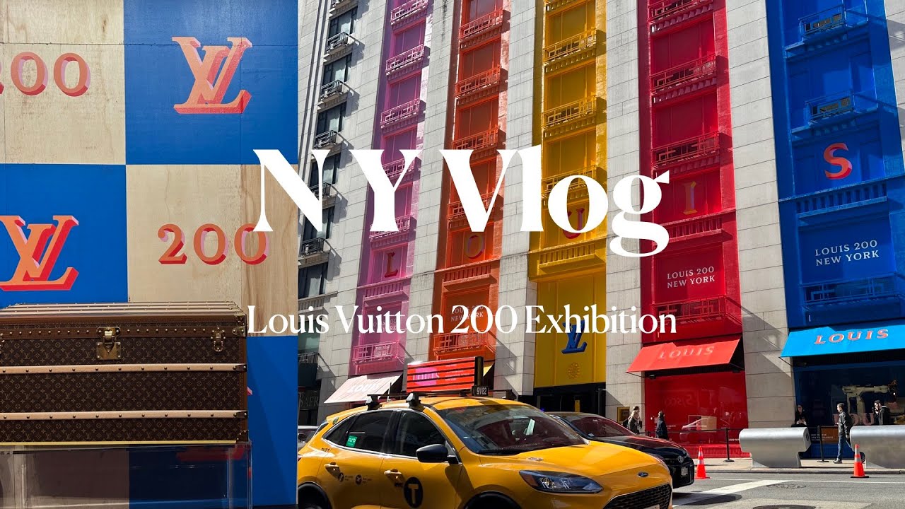 [NY Vlog] 루이비통 전시 Louis Vuitton 200 Trunk Exhibition & 센트럴파크 Central ...