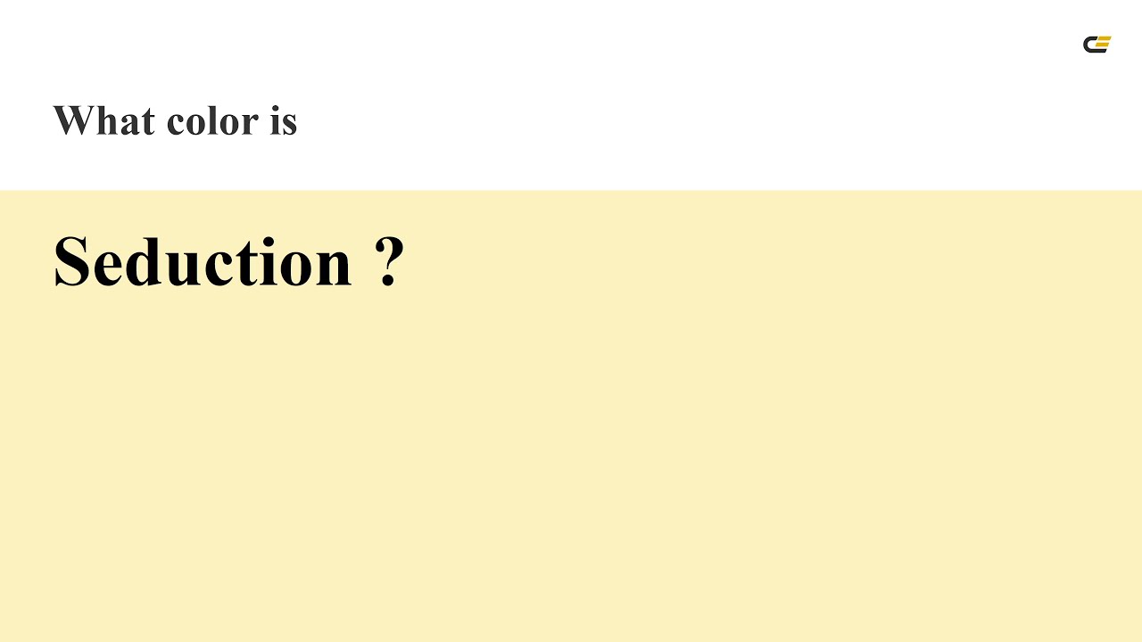 Seduction color #fbf2bf hex Cool Yellow color fbf2bf - YouTube