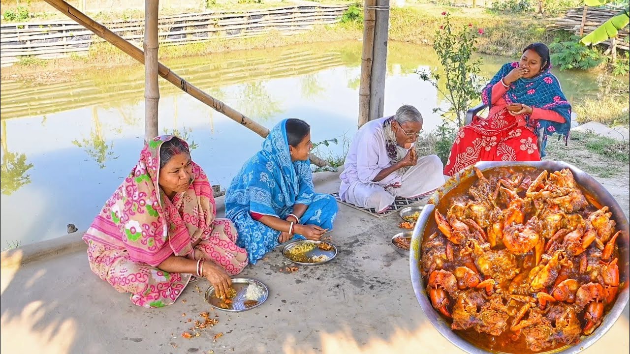 POPI KITCHEN EATING SUNDARBAN KAKRA RECIPE - YouTube