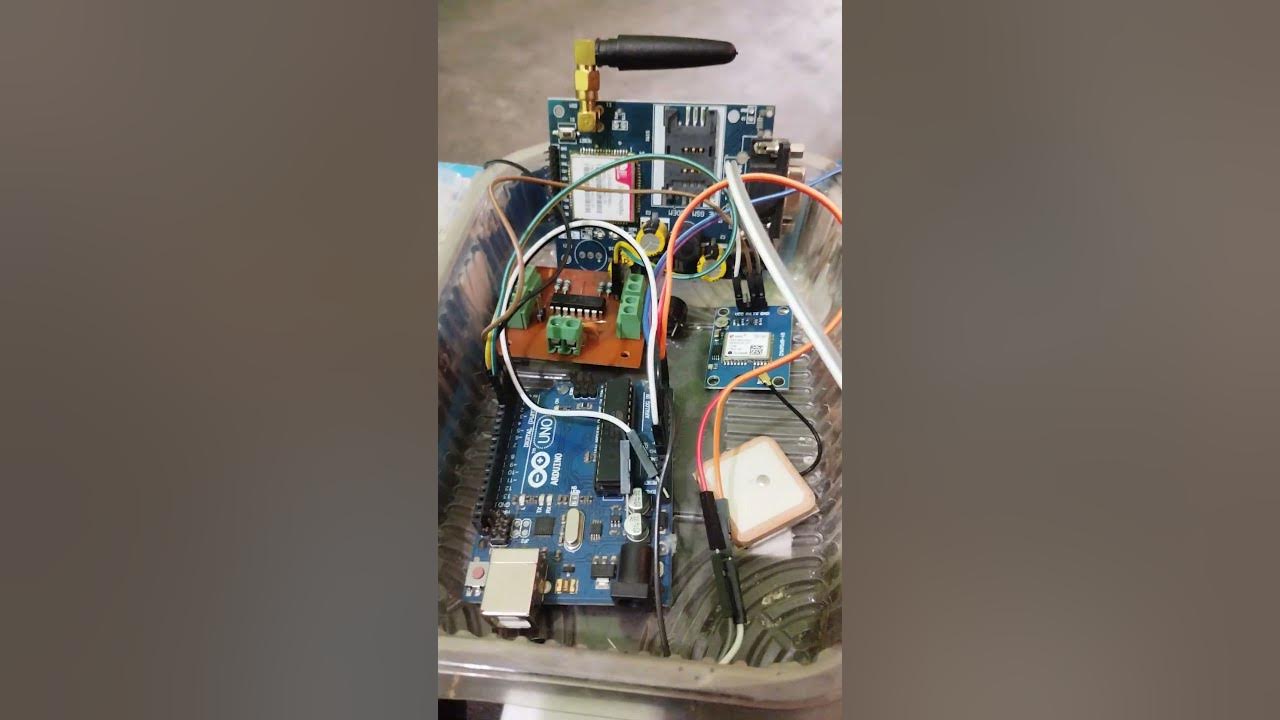 Advanced IOT System project for B-Tech Engineer - YouTube