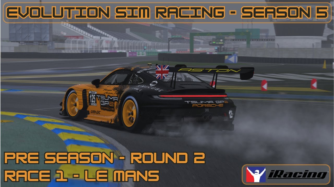 Evolution Sim Racing - Season 5 Pre Season Round 2 - YouTube