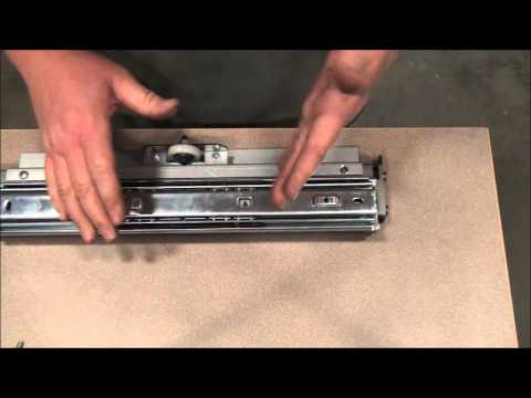 4 Post detent wheel mounting channel assembly & installation - YouTube