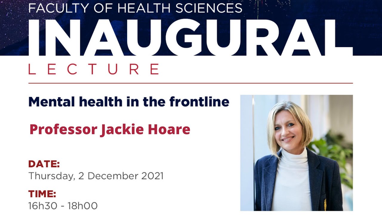 Inaugural Lecture: Professor Jackie Hoare - YouTube