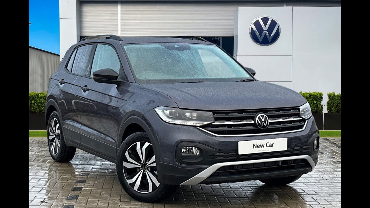 Brand New Volkswagen T-Cross 1.0 TSI Black Edition | Oldham Volkswagen ...