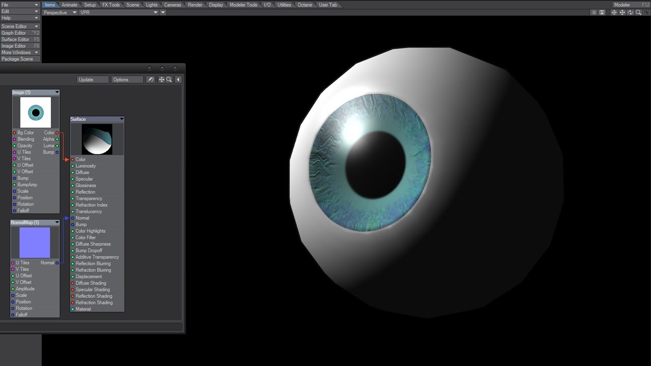 LightWave rendering - Eye #3 - YouTube