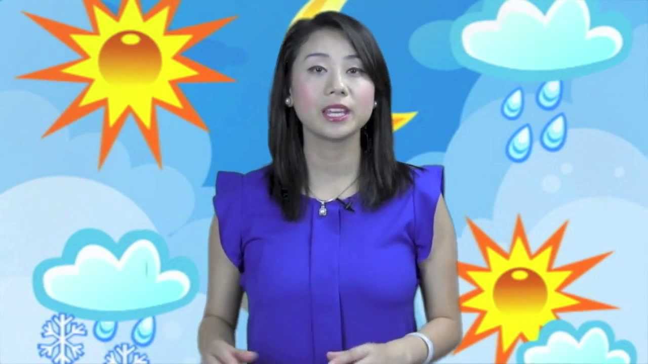Learn Different Weather in Mandarin Chinese- Learn Chinese with Emma ...