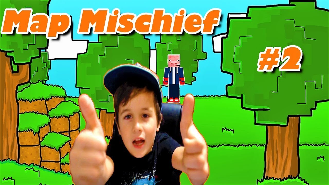 MINECRAFT LET'S PLAY: MAP MISCHIEF #2 - YouTube