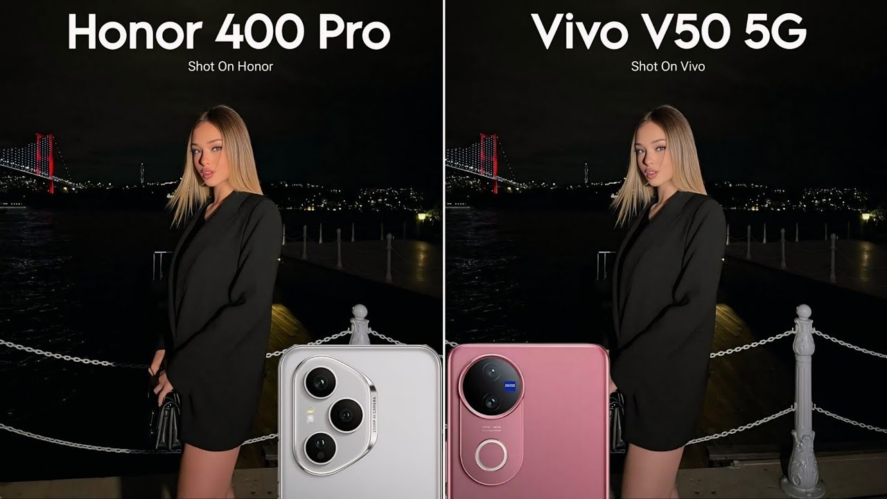 Honor 400 Pro vs Vivo V50 5G Camera Test Comparison - YouTube
