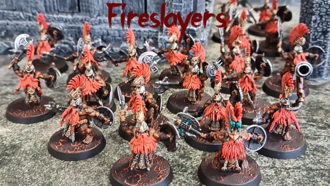 Пивной обзор warhammer warcry: fireslayers - YouTube