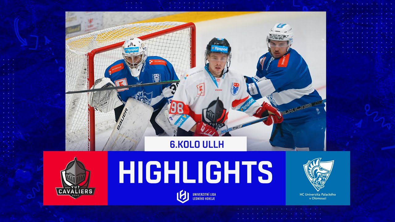 VUT Cavaliers Brno vs HC Univerzita Palackého v Olomouci 2:3sn | 3. 11 ...