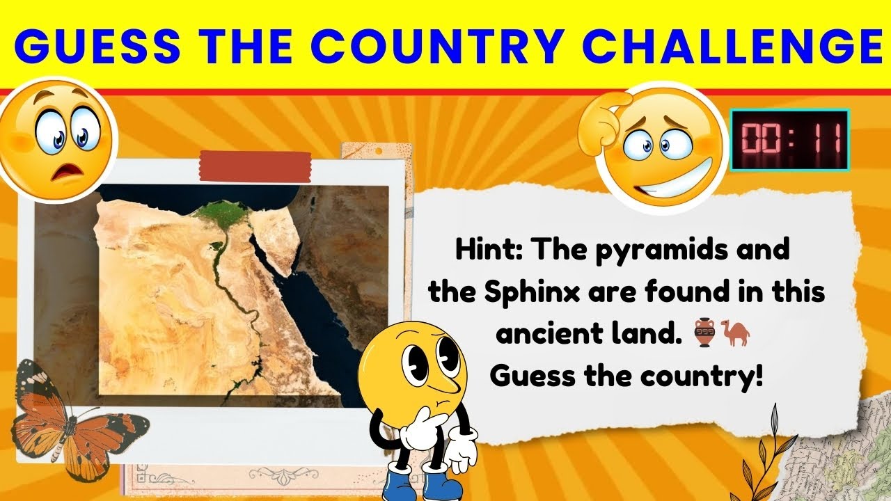 Guess the Country Challenge! Can You Identify These Countries by Their ...
