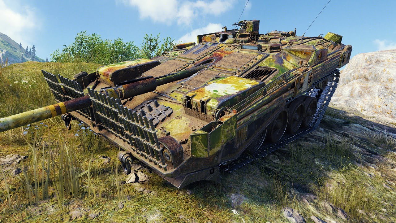 Strv 103B - The Best Defense - World of Tanks - YouTube