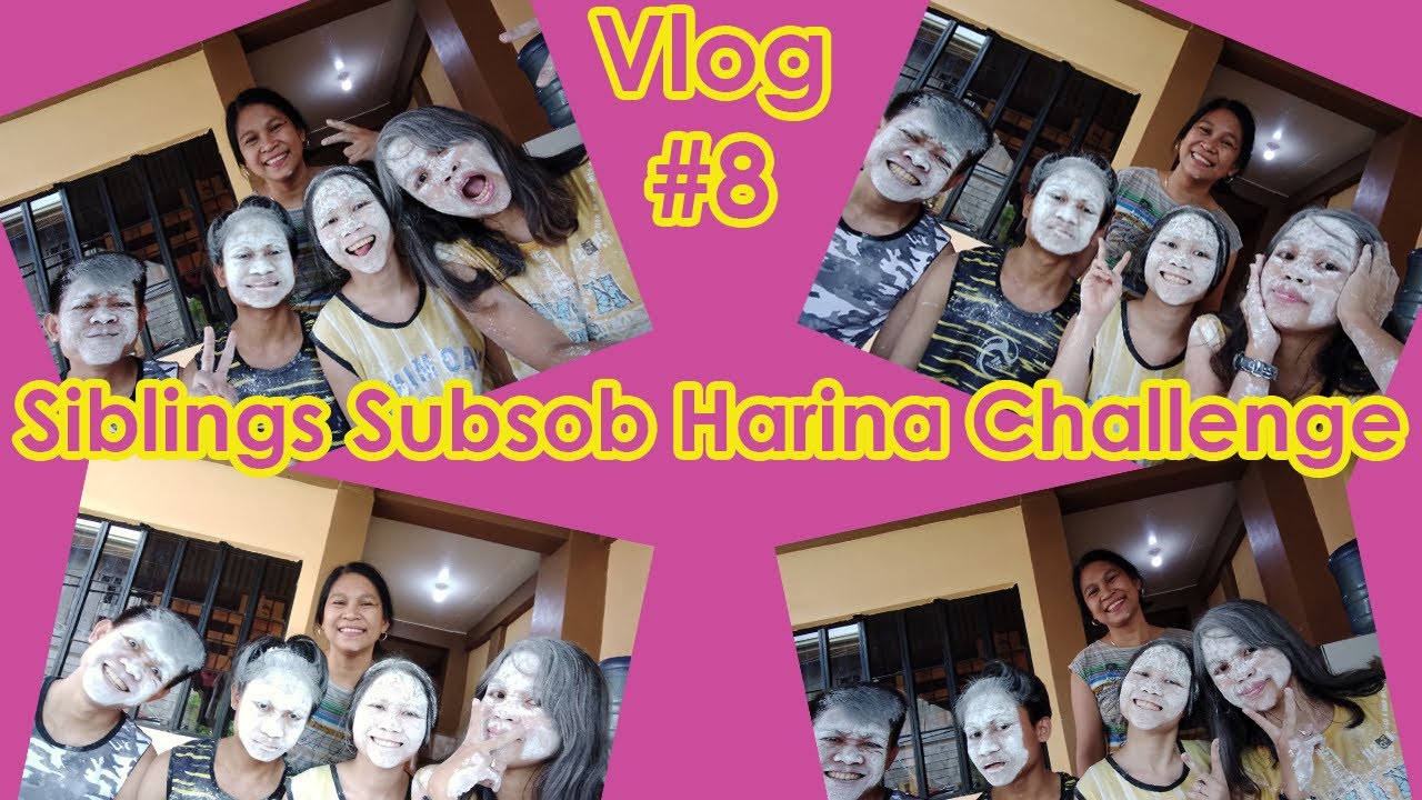 Vlog #8| SACOPON Siblings Subsob Harina Challenge| SSSHC - YouTube
