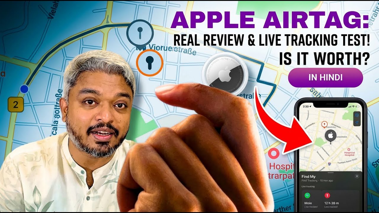 Apple AirTag Full Review: How It Actually Works + Live Tracking Test ...