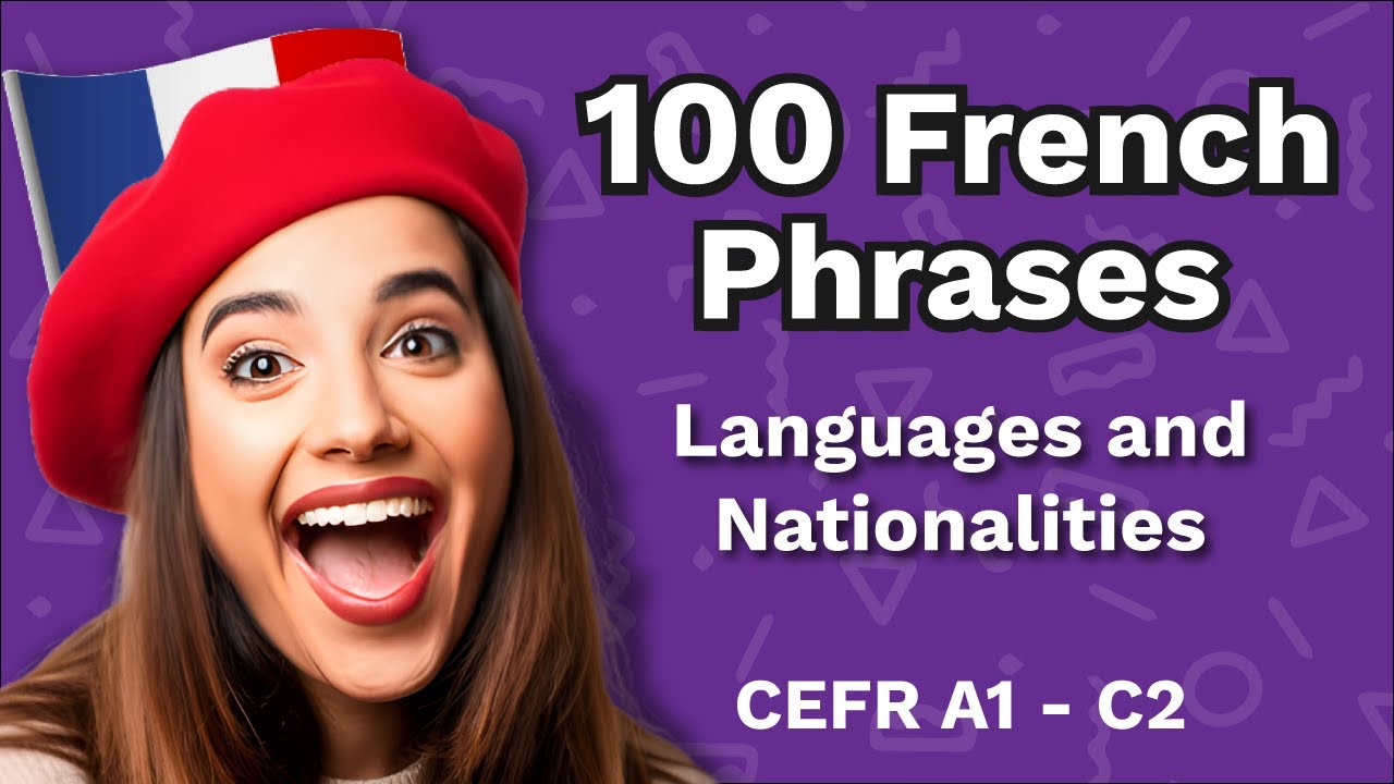 Languages and Nationalities | Learn French A1–C2 - YouTube