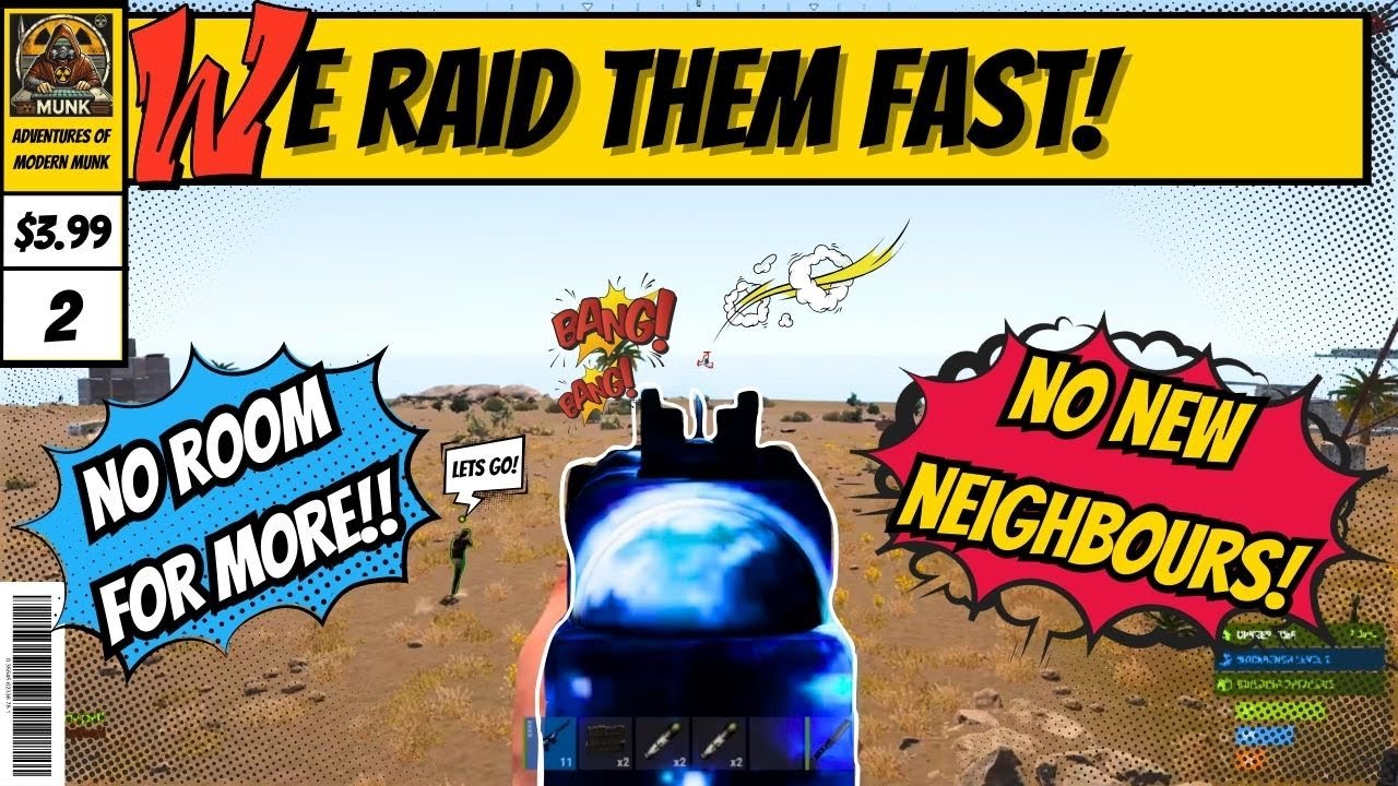 WE RAID THEM FAST! No more neighbours... - YouTube