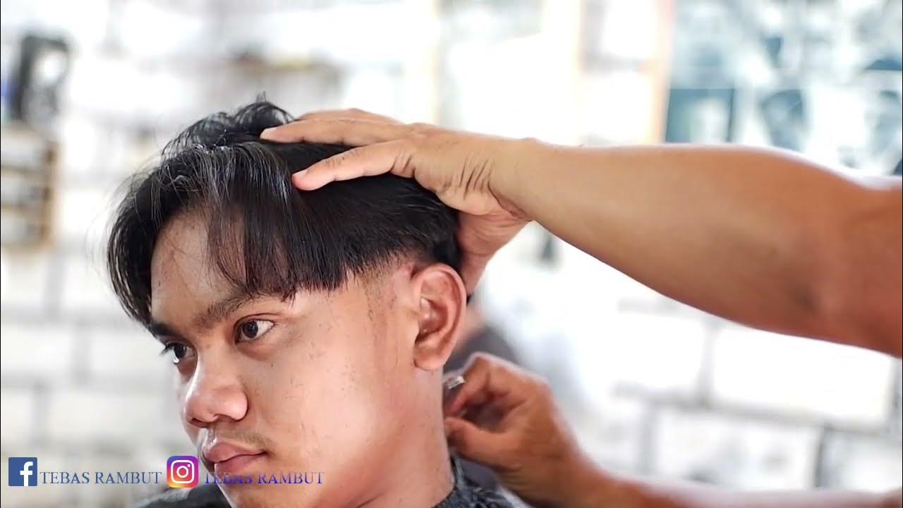 TUTORIAL PANGKAS RAMBUT KOREA - YouTube