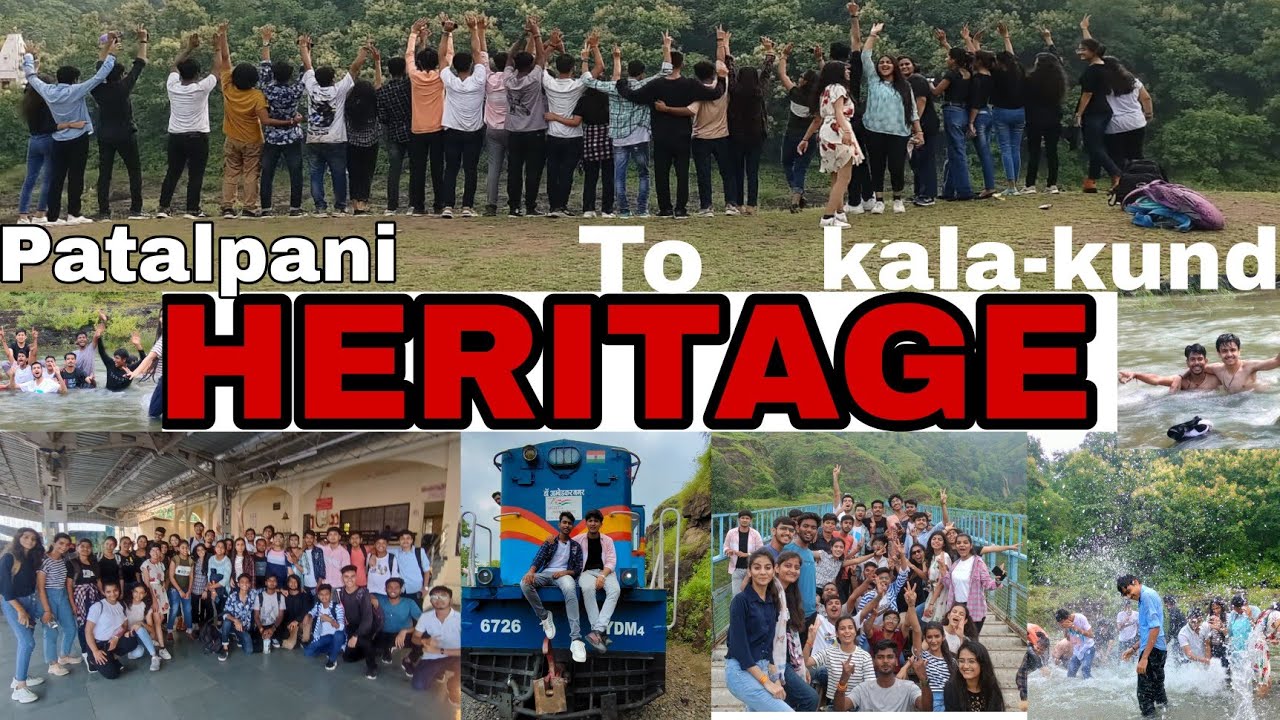 Patalpani waterfall - Kalakund heritage train||@svvv-student vacation ...