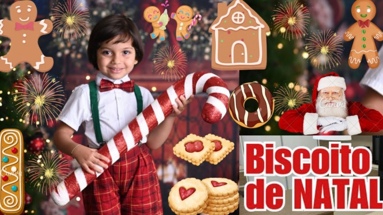 Benjamin É COZINHEIRO POR UM DIA E PREPARA BISCOITOS DE NATAL PARA O ...
