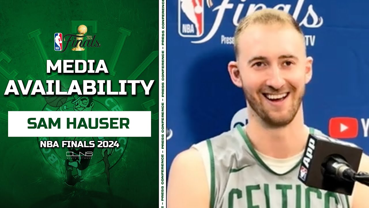Sam Hauser Reacts Kristaps Porzingis Injury: Celtics Hopeful | NBA ...