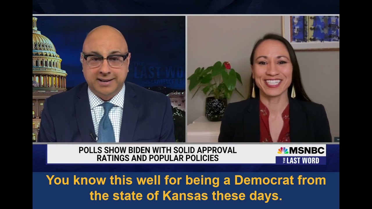 NDC Vice Chair Sharice Davids Joins The Last Word with Lawrence O ...