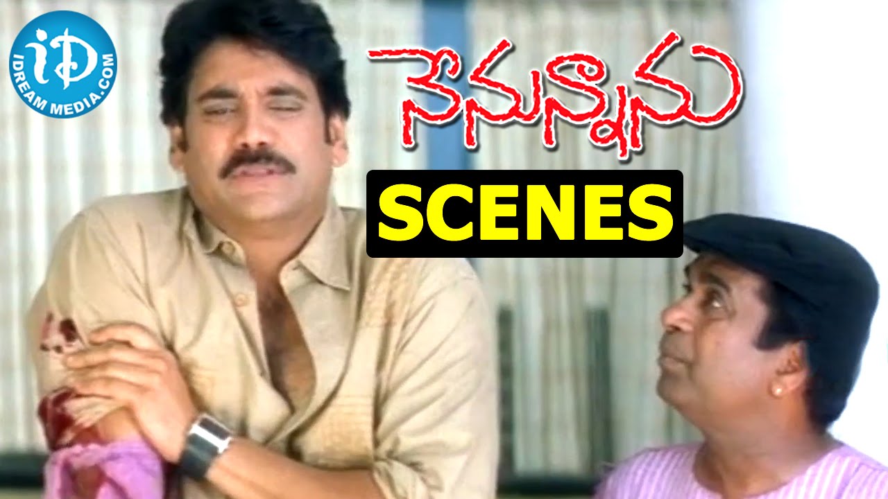 Nenunnanu Movie Scenes - Subba Raju Trying To Escape From Nagarjuna ...