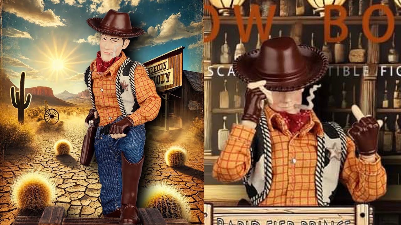 New JMTOYS JM002 1/12 Scale Western Gunslinger is this woody from Toy ...