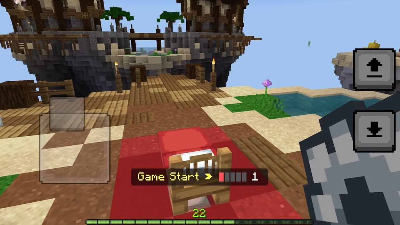 Bedwars win with my brother!!(iPad) - YouTube