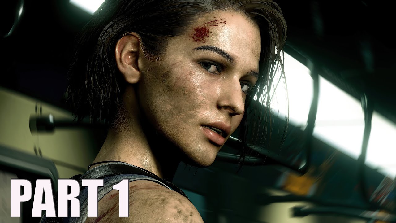 RESIDENT EVIL 3 REMAKE Walkthrough Gameplay Part 1 - INTRO (RE3 NEMESIS ...