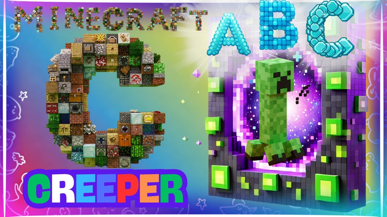 Minecraft Alphabet Song – Easy ABC Learning for Toddlers!💎 - YouTube