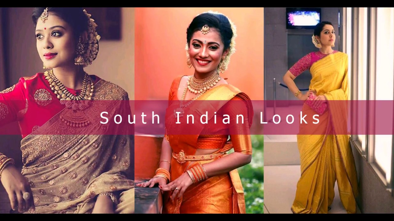 Trendy South Indian Looks - YouTube