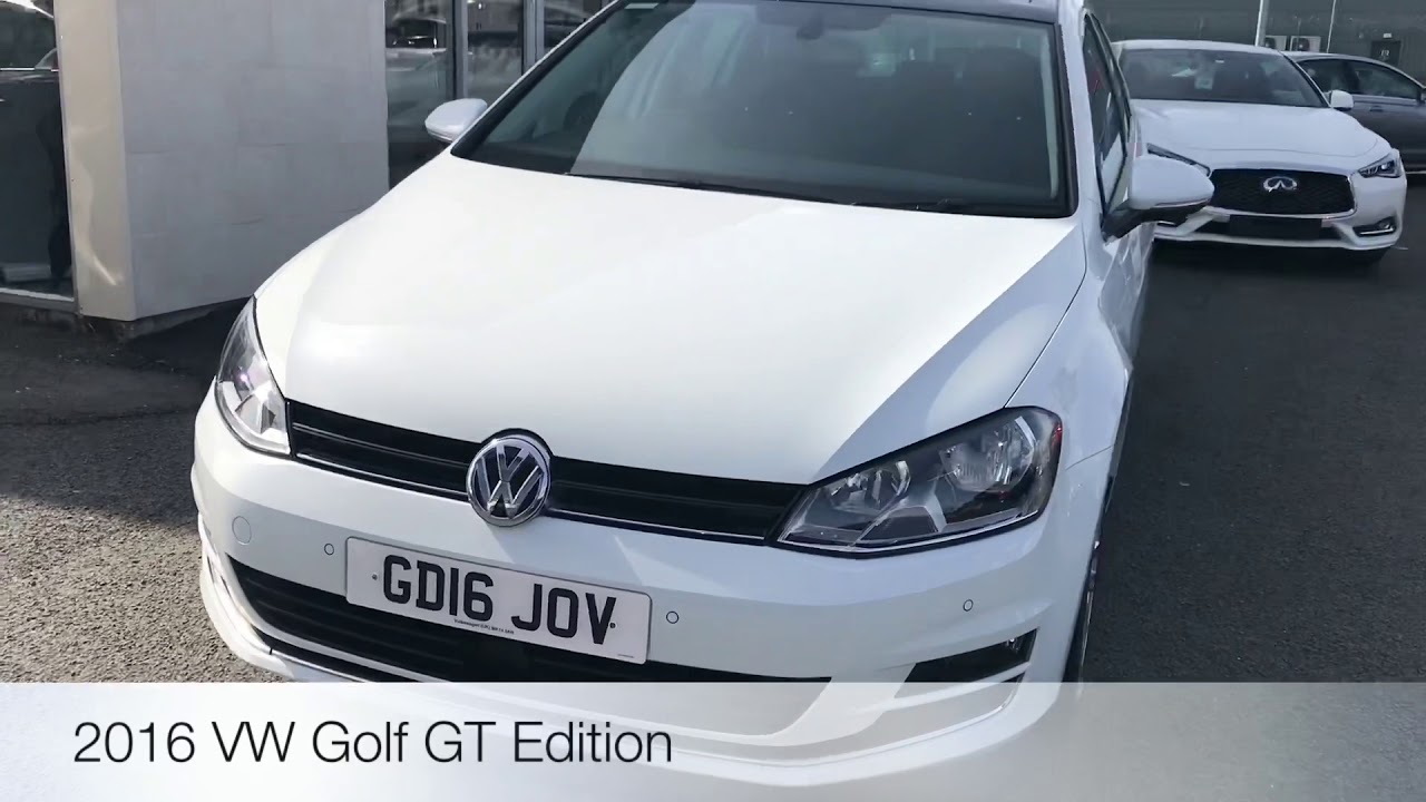 2016 VW Golf GT Edition - YouTube