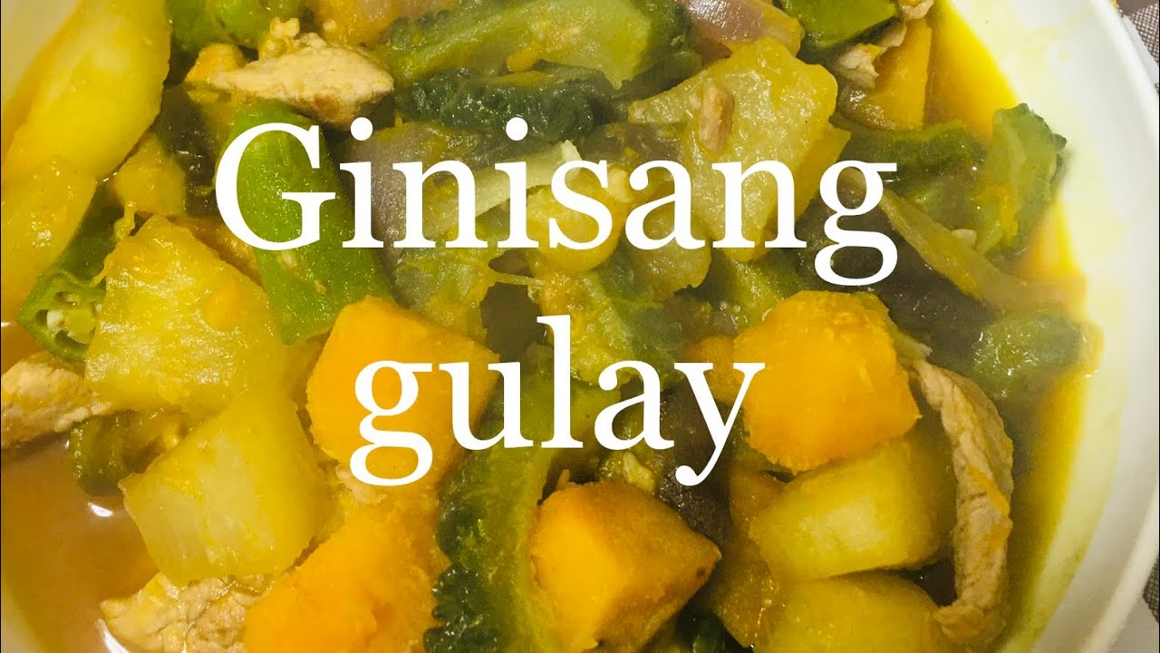Ginisang Gulay with beef - YouTube