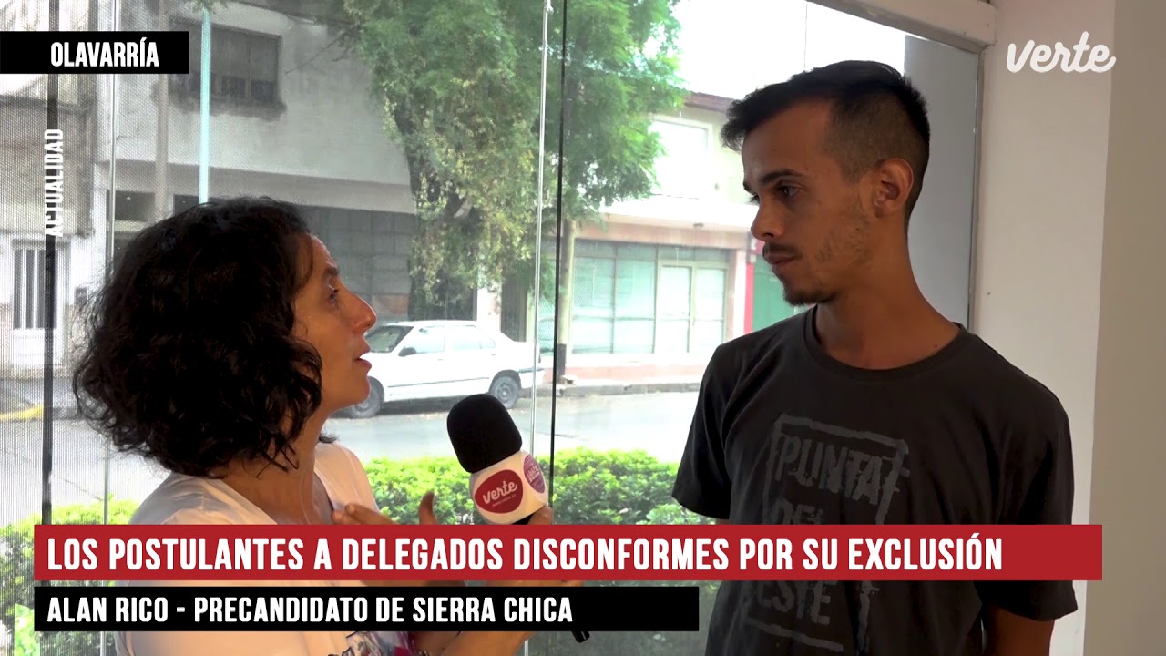 Alan Rico: "Quiero que podamos elegir democráticamente al representante ...