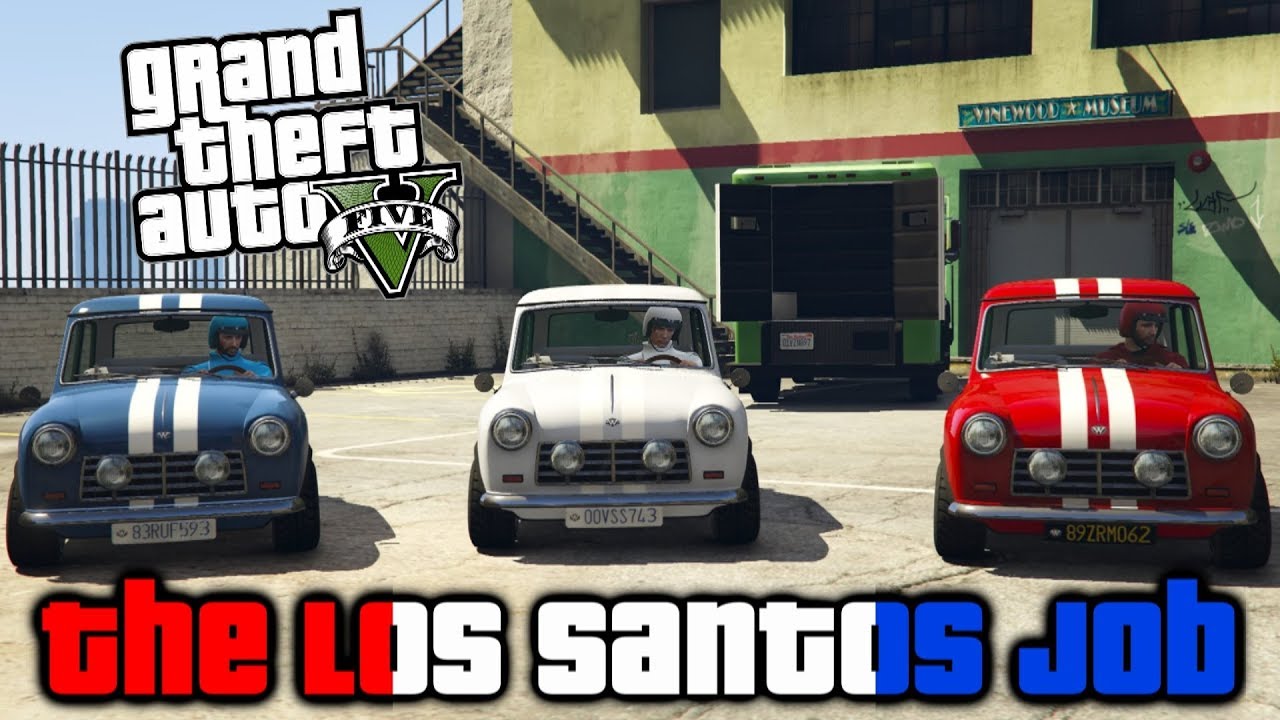 GTA V- The Los Santos Job (The Italian Job) - YouTube