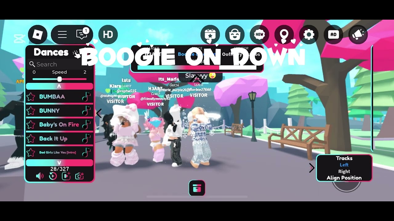 Bogie on down #roblox - YouTube