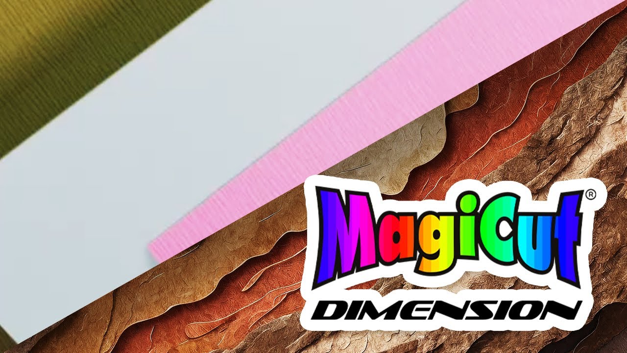 MagiCut® Dimension: HTV with personality! #TheMagicTouch #MagiCut - YouTube