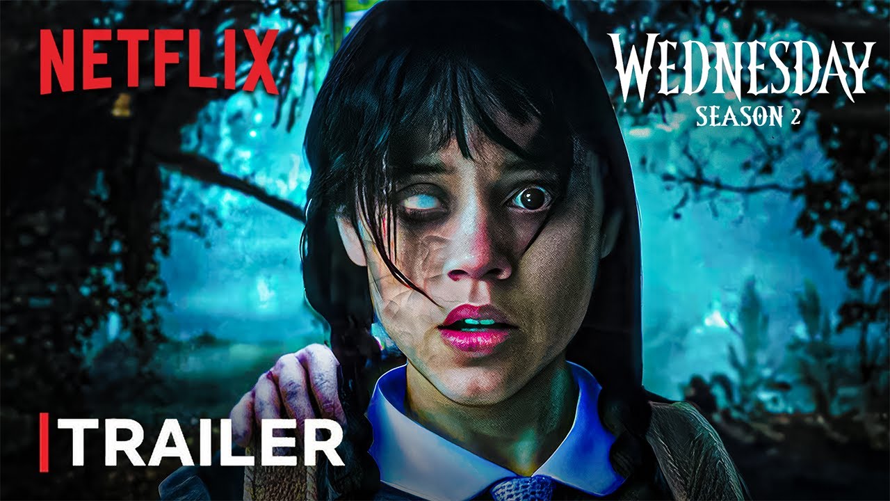 Wednesday Addams Season 2 - First Trailer | Netflix (2025) New Concept ...