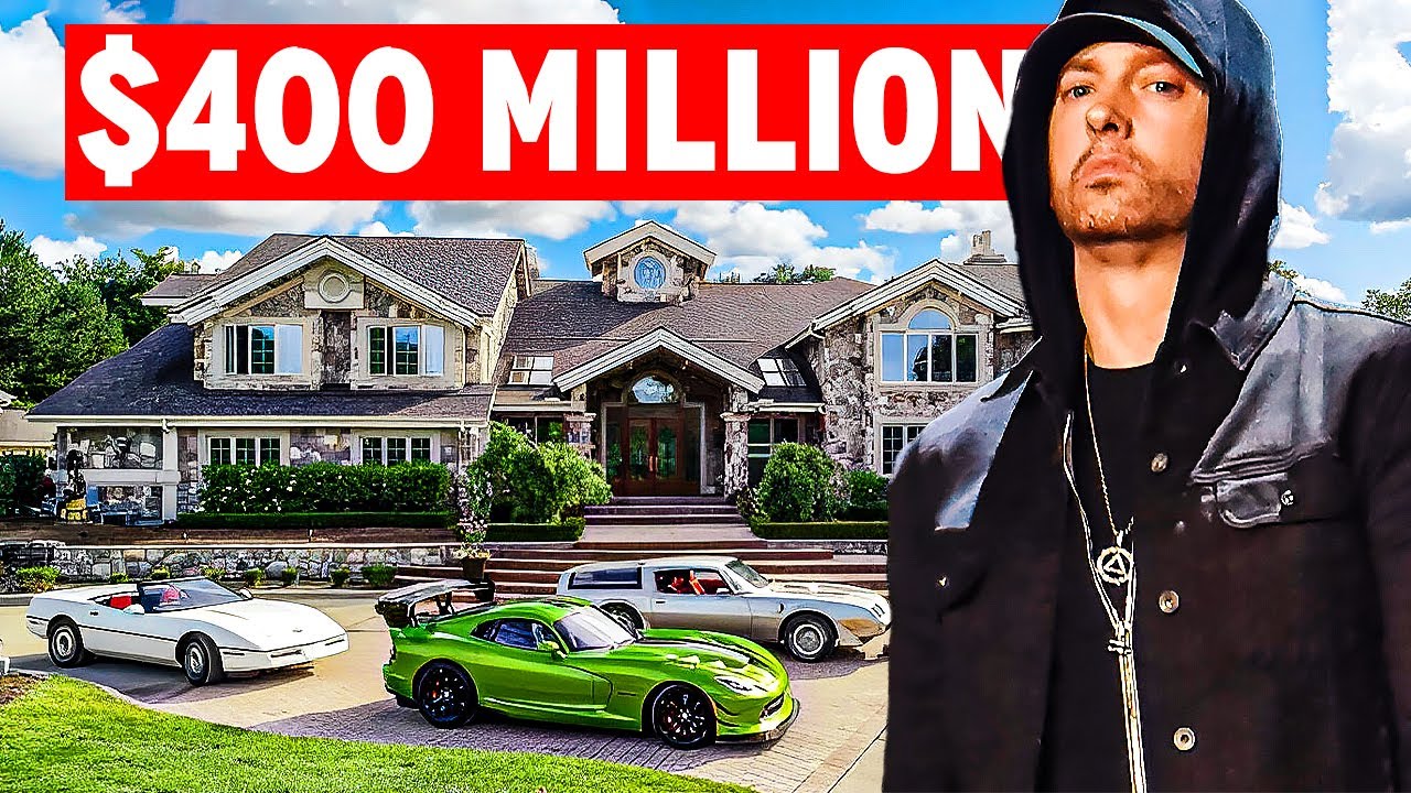 Eminem's Wealth, Net Worth, Cars, and Mansion - YouTube