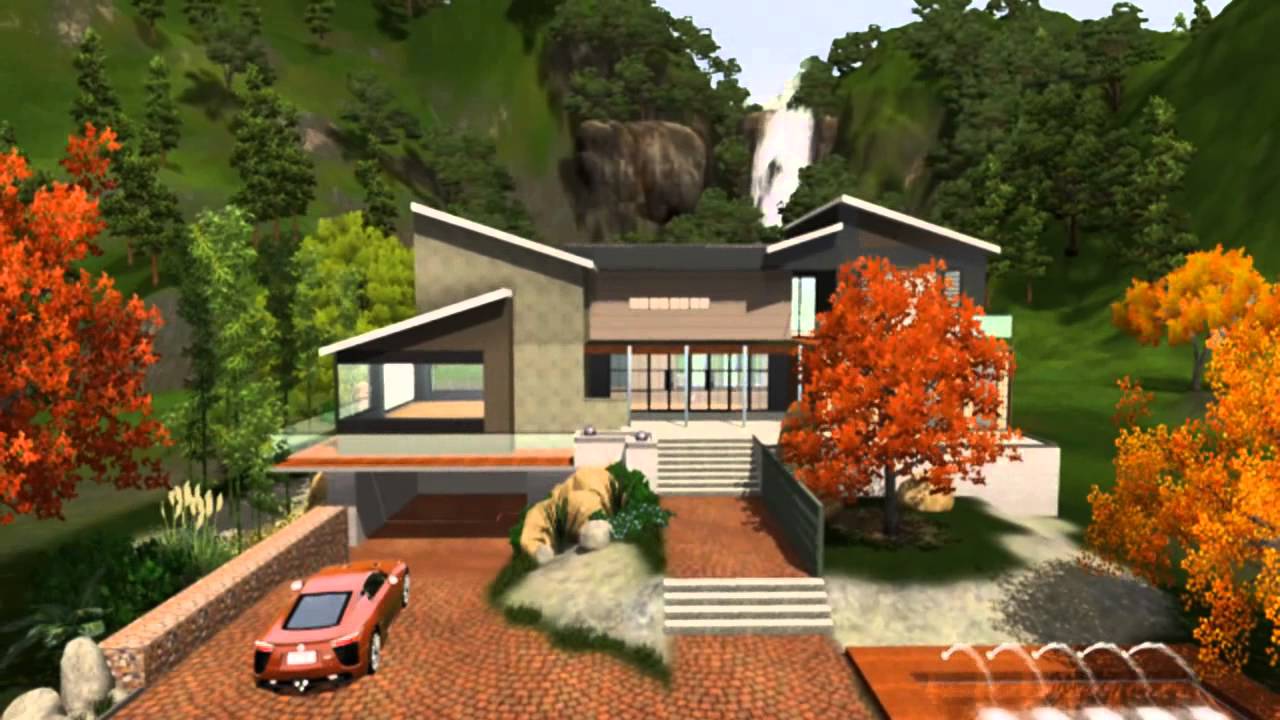 Sims 3 Modern Chinese Houses