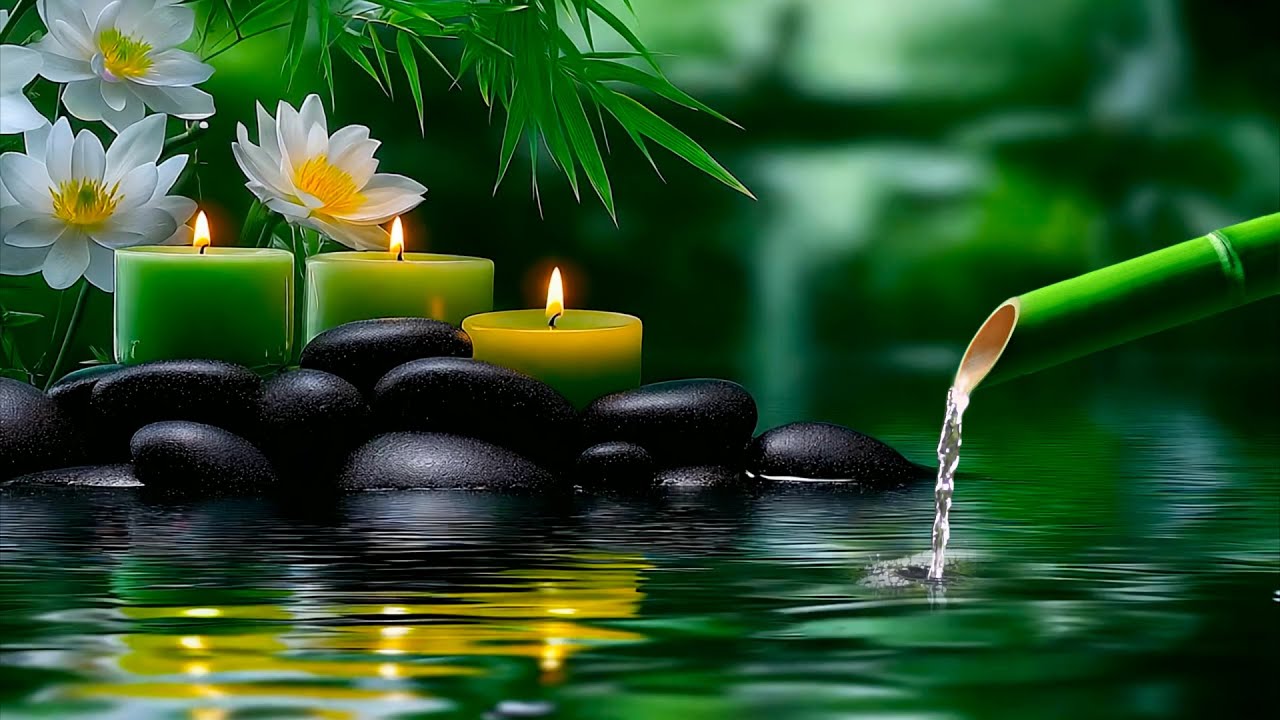Relaxing Music with Water Sounds for Stress Relief 🌿 Relieve depression ...