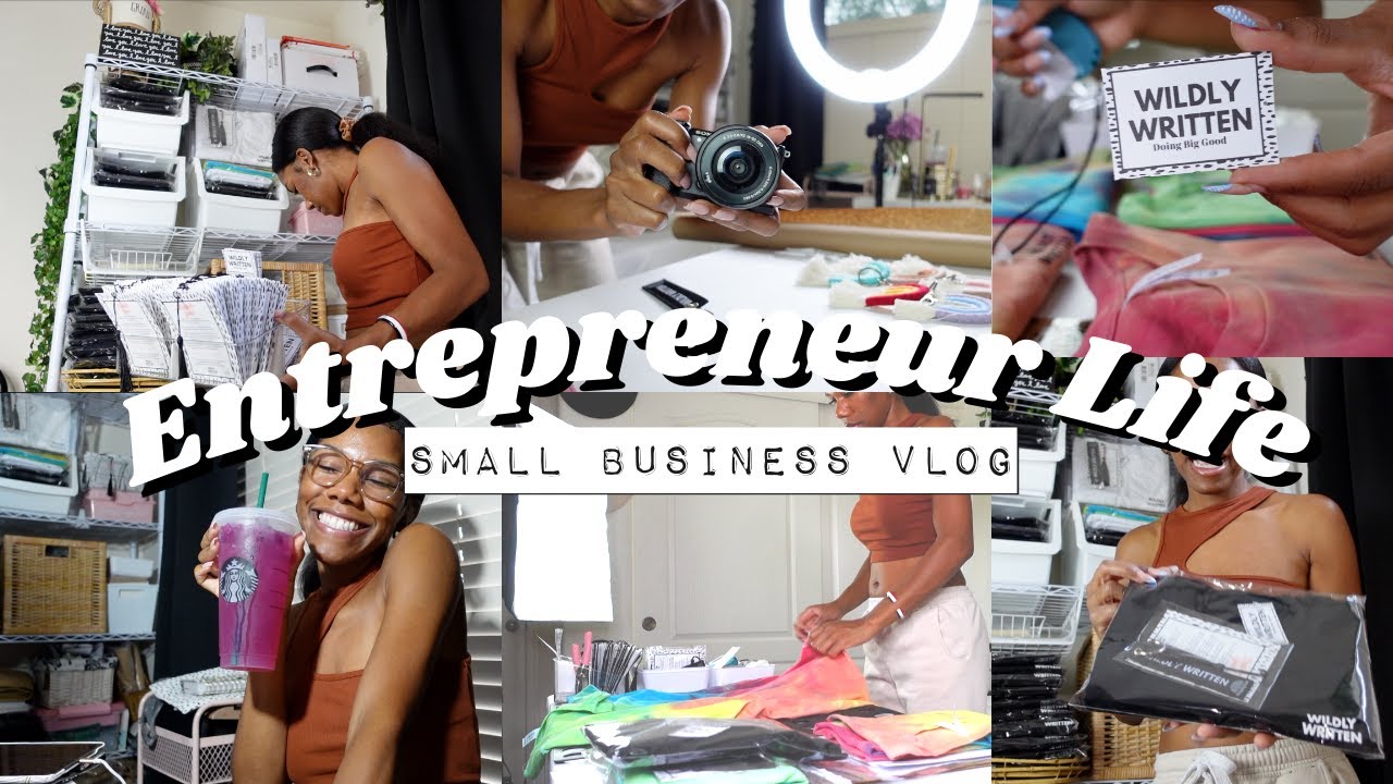 Entrepreneur Life | Day in The Life Small Business Owner Vlog - YouTube